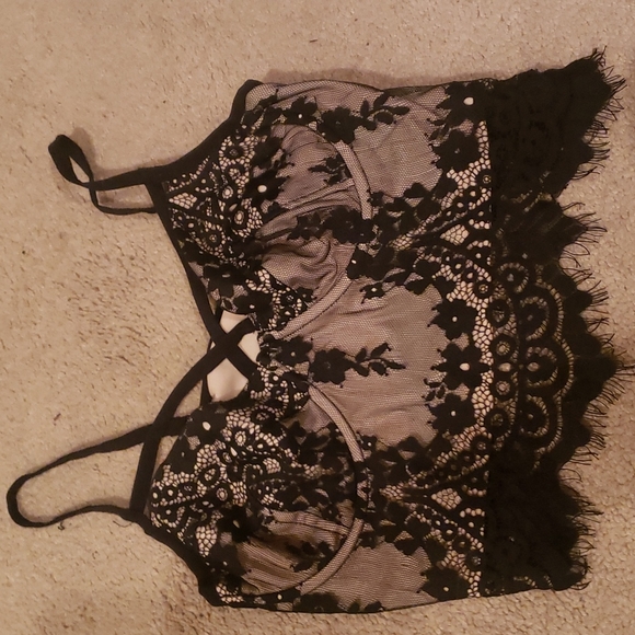 iris | Tops | Lace Bra Top | Poshmark